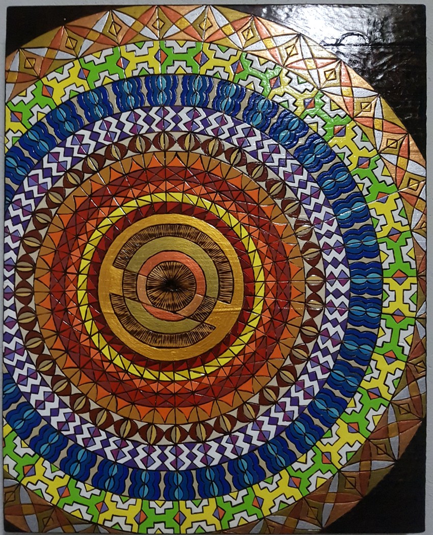 The whole being – Pyrography / Acrylic Unframed | Anton DK's Art ...